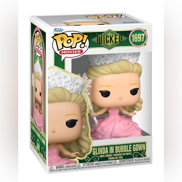 Funko | Toys | Funko Pop Movies Wicked Glinda In Bubble Gown | Poshmark